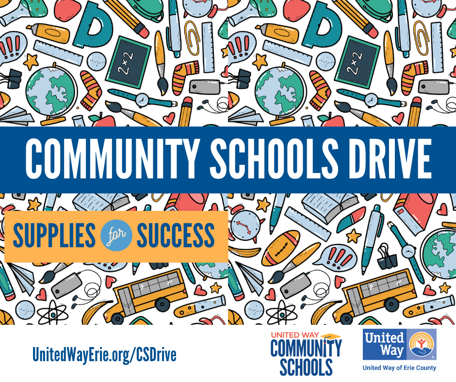CS Drive: Supplies for Success - United Way of Erie County