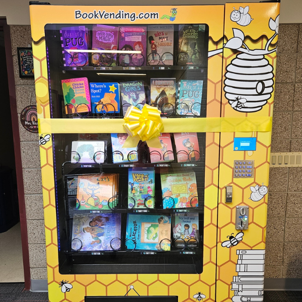 A New Book Vending Machine at Elk Valley - United Way of Erie County